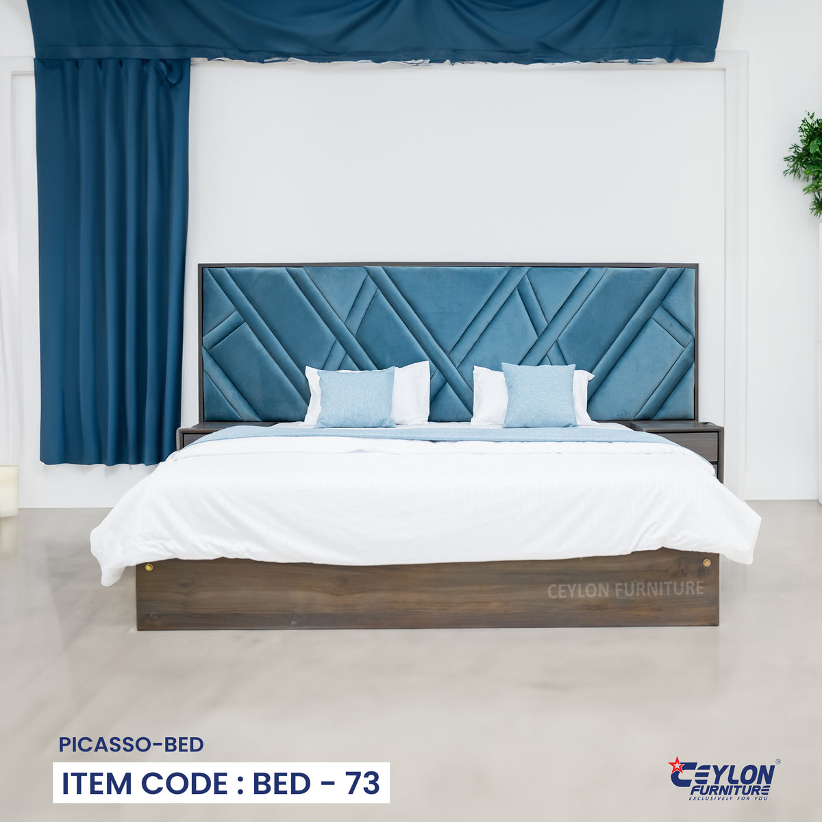 PICASSO-BED – Ceylon Furniture