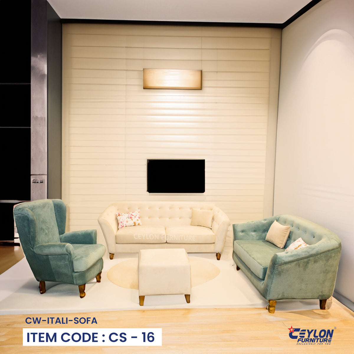 CW ITALI Sofa – Ceylon Furniture