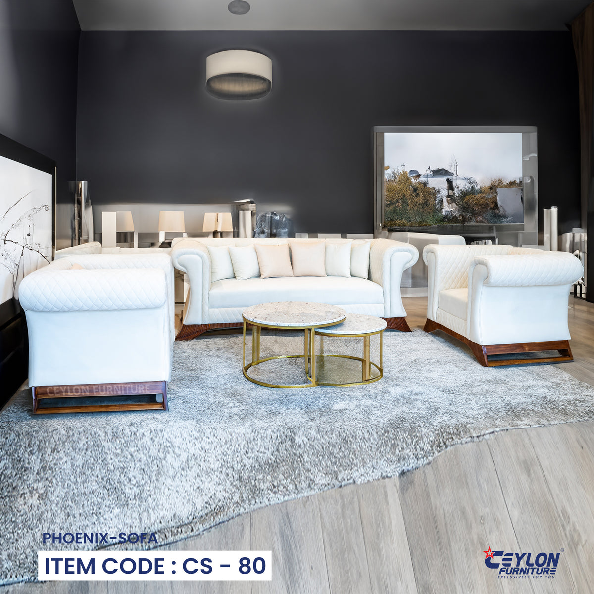 Phoenix Sofa – Ceylon Furniture