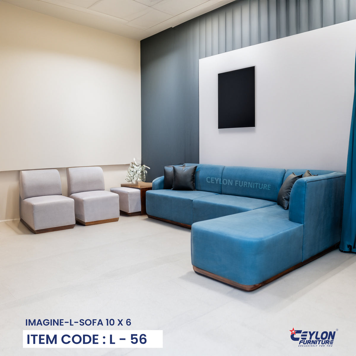 Imagine L-Sofa – Ceylon Furniture