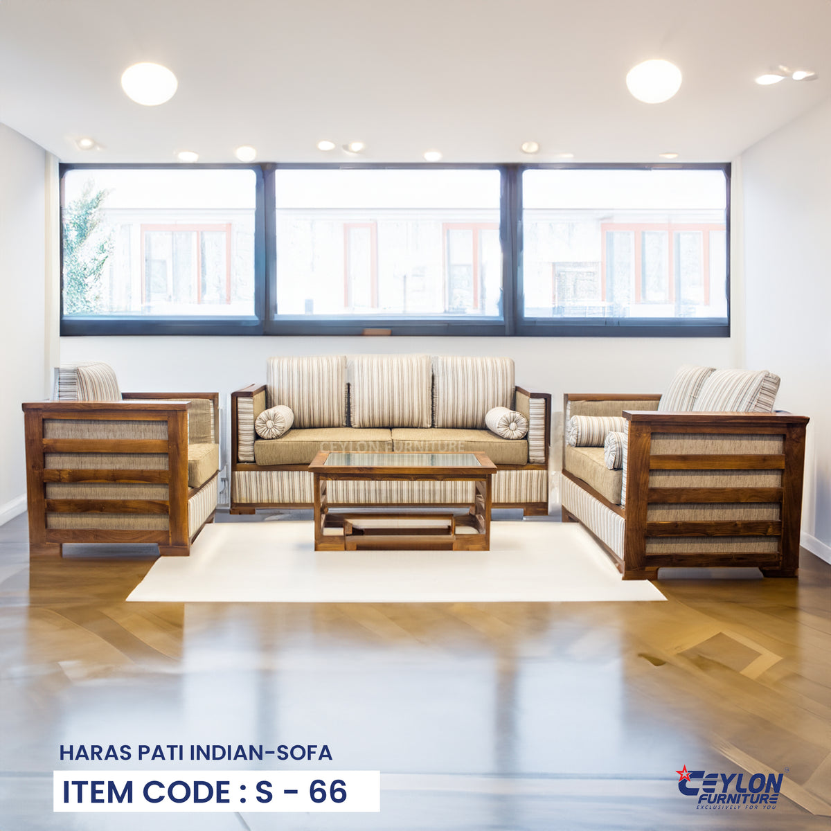 Haras Pati Indian Sofa – Ceylon Furniture