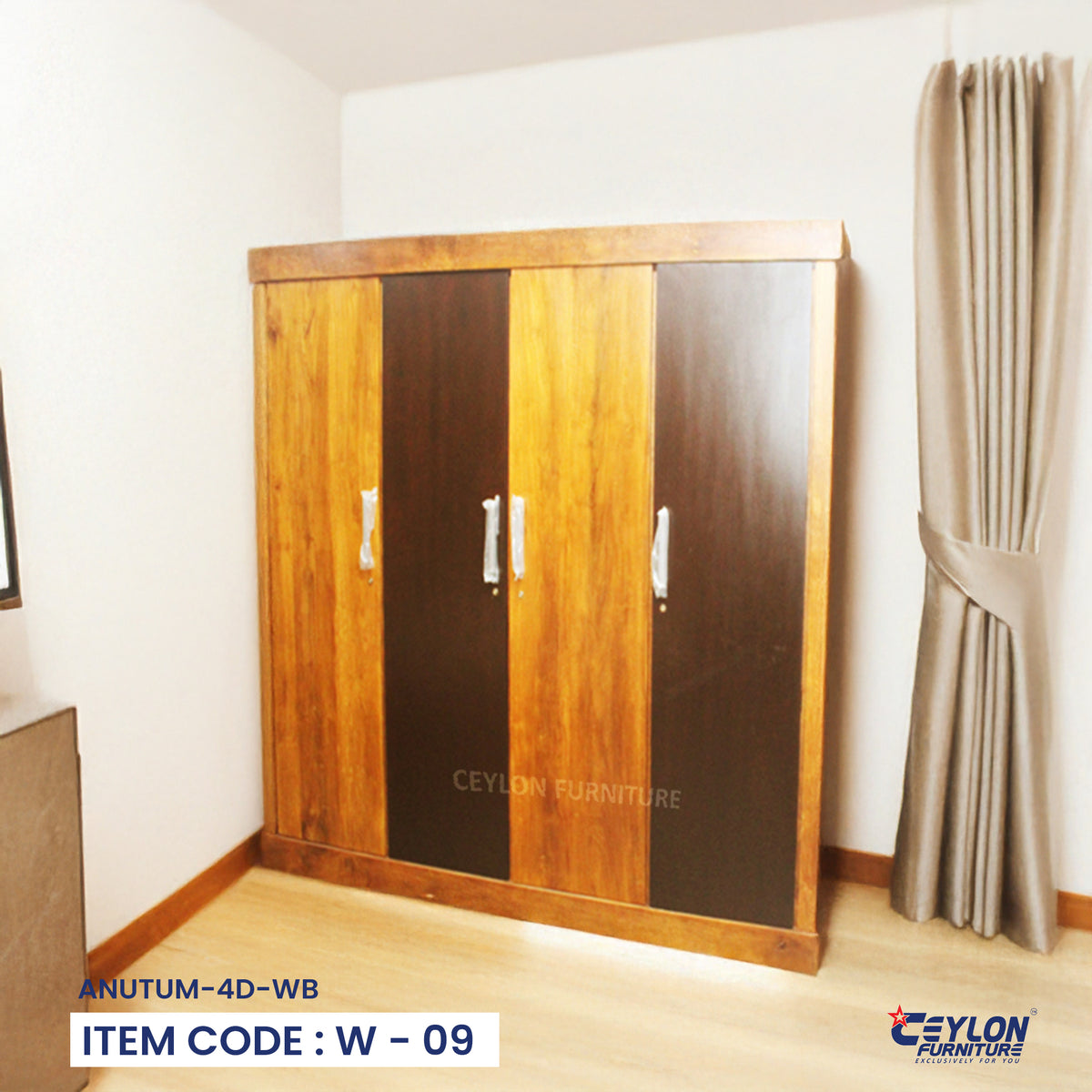 ANUTUM-4D-WB – Ceylon Furniture